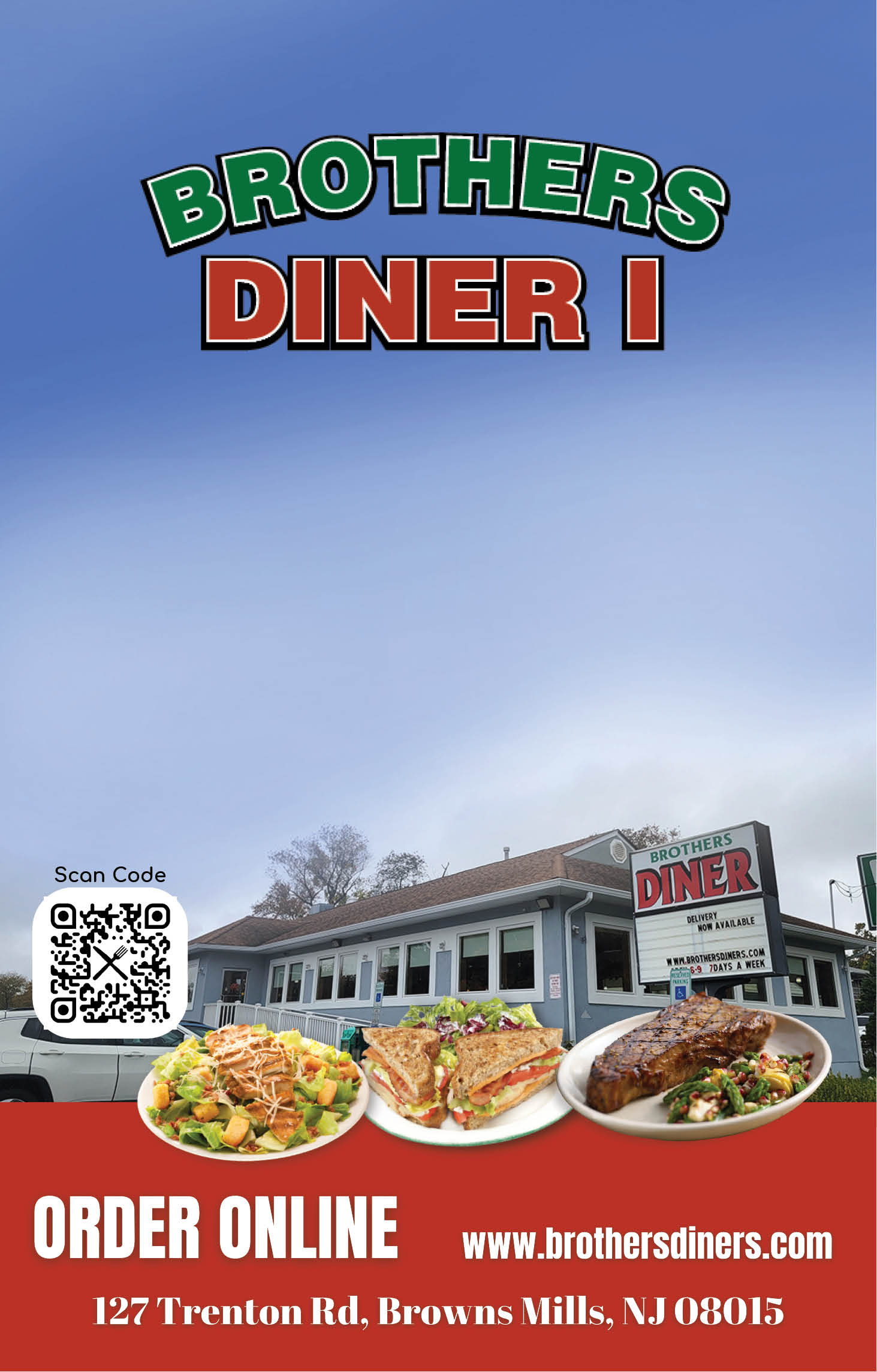 Our Menu - Brothers Diner